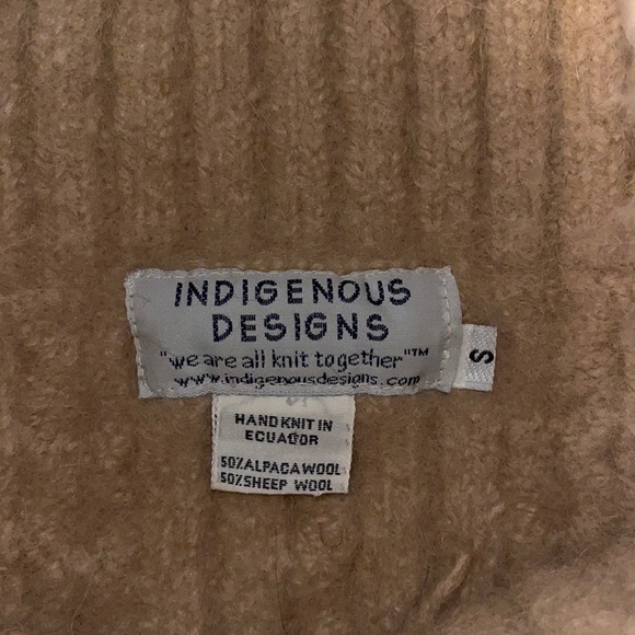 Indigenous Designs | Sweaters | Indigenous Designs Hand Knit Sweater ...